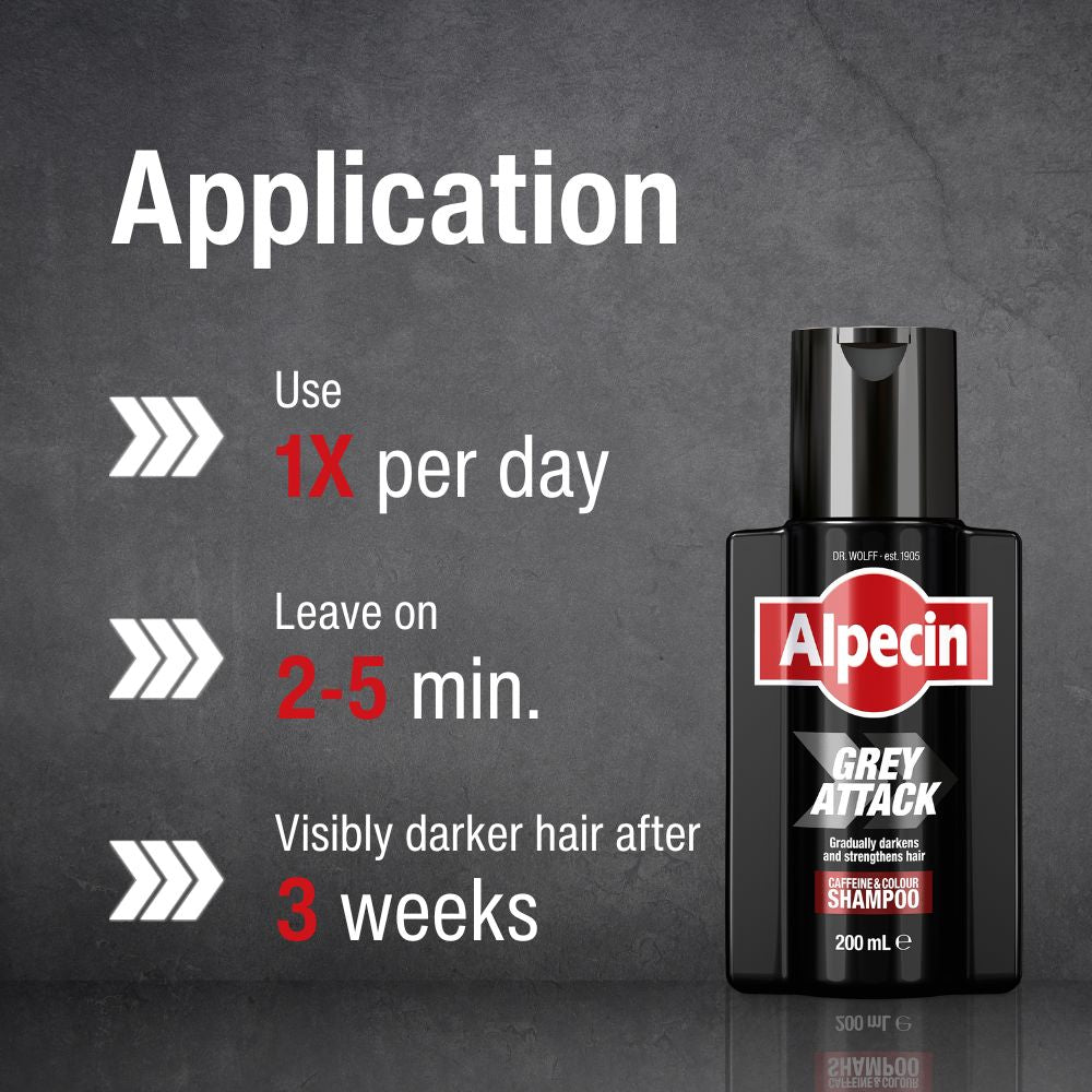 Buy Alpecin Grey Attack Caffeine & Colour Shampoo by Alpecin online ...