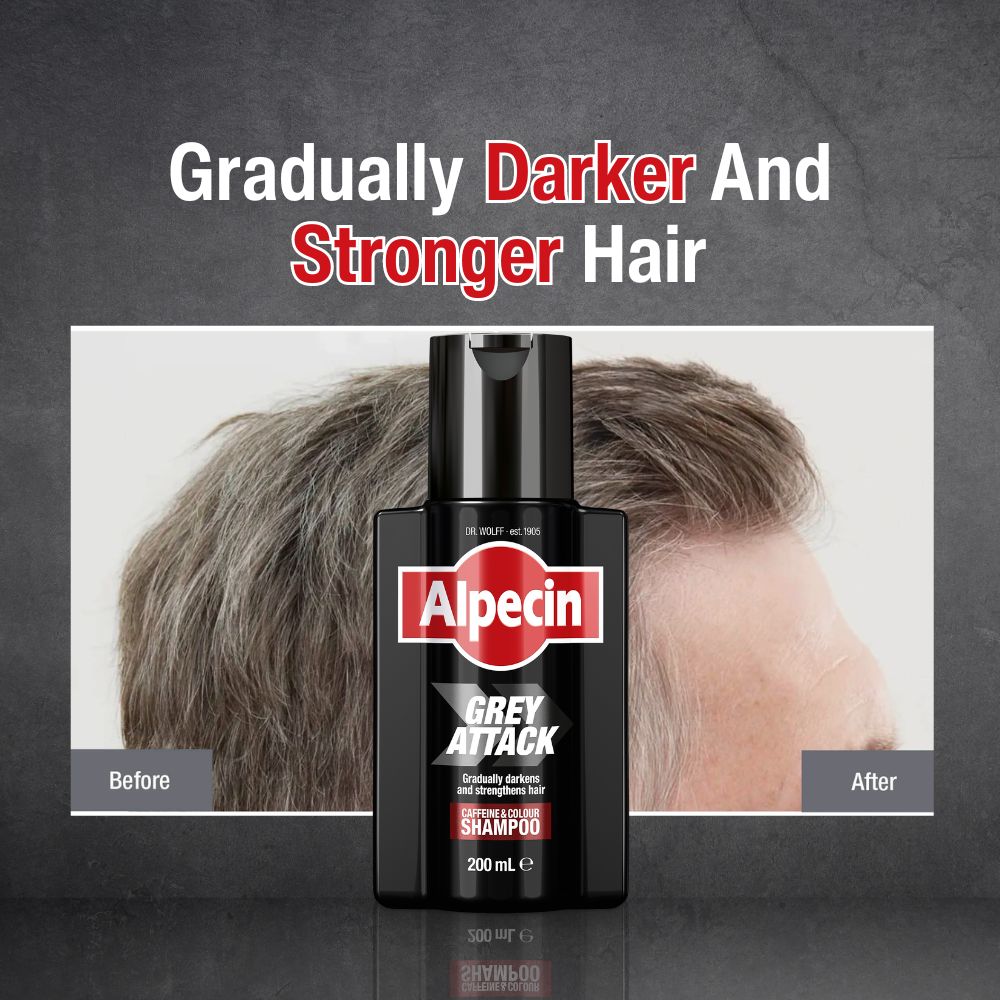 Buy Alpecin Grey Attack Caffeine & Colour Shampoo by Alpecin online ...