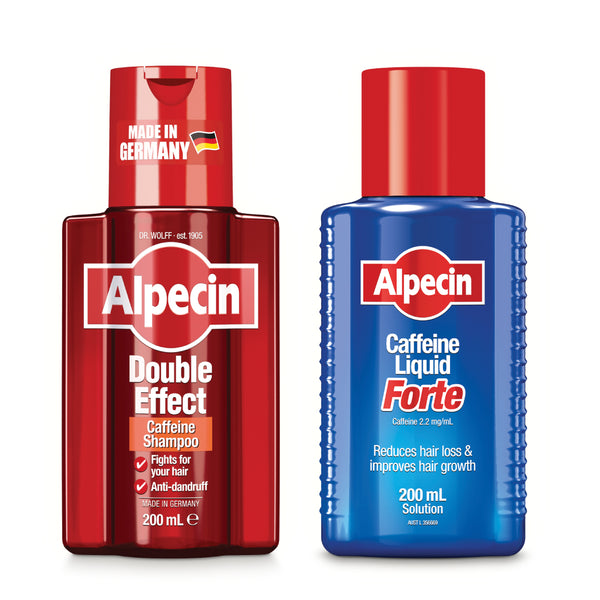 Buy Alpecin Hair Loss Set – Alpecin Double Effect Shampoo + Caffeine ...